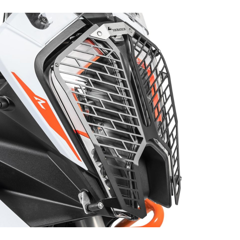 Touratech 373-5095 Quick Release Aluminum Headlight Guard for KTM Super ...