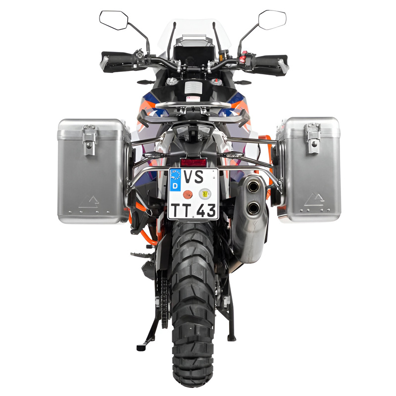 Touratech 373-6130 Zega Mundo Pannier System, 31/38L for 1290 Super ...