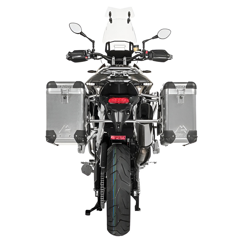 Touratech 421-5730 Zega Pro System, 31L/38L SS/Aluminum for Triumph ...