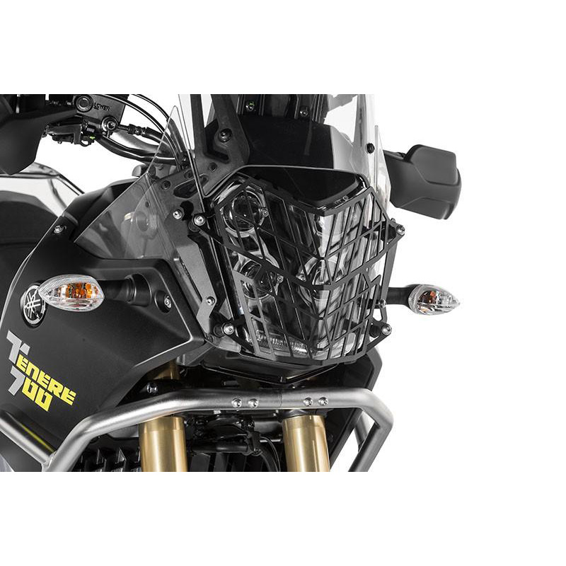 Touratech 632-5095 Quick Release Aluminum Headlight Guard for Yamaha ...