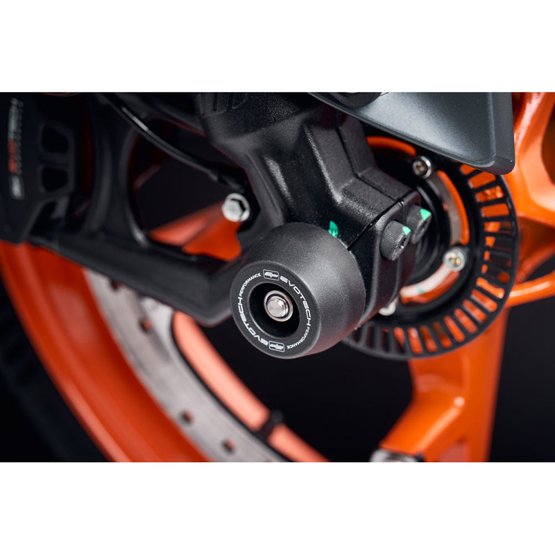 Evotech PRN017091 Front Axle Sliders for KTM 390 Duke & Husqvarna 401 ...