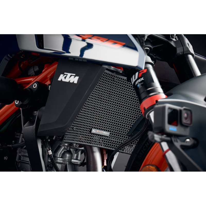 Evotech PRN017099 Radiator Guard for KTM 125/390 Duke & Husqvarna 401 ...