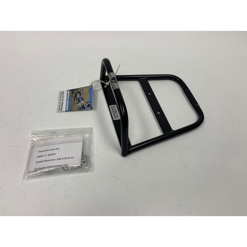 Hepco & Becker 650.618 01 01 Rear Luggage Rack for BMW F650 Funduro ...