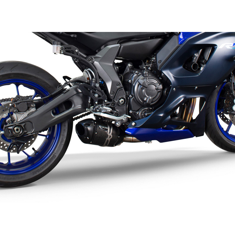 Two Bros 005-5420105-S1B S1R 3K Full Exhaust, Carbon for Yamaha MT-07 ...