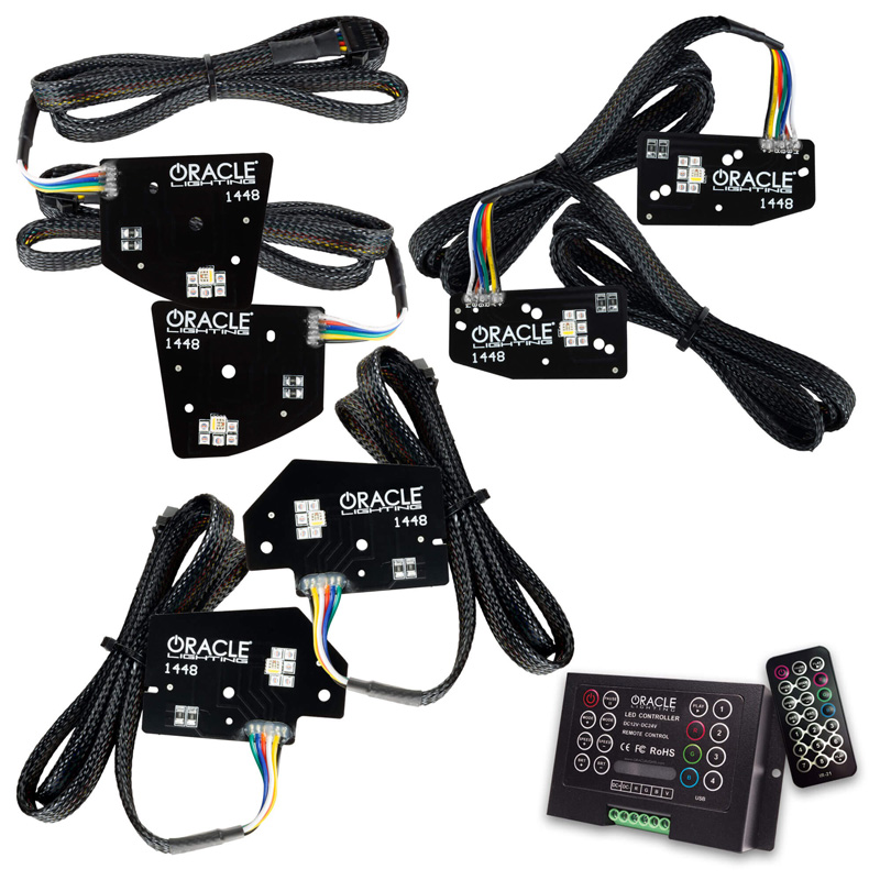 Oracle 1448-333 ColorSHIFT Headlight DRL Kit, w/2.0 Controller for RAM ...