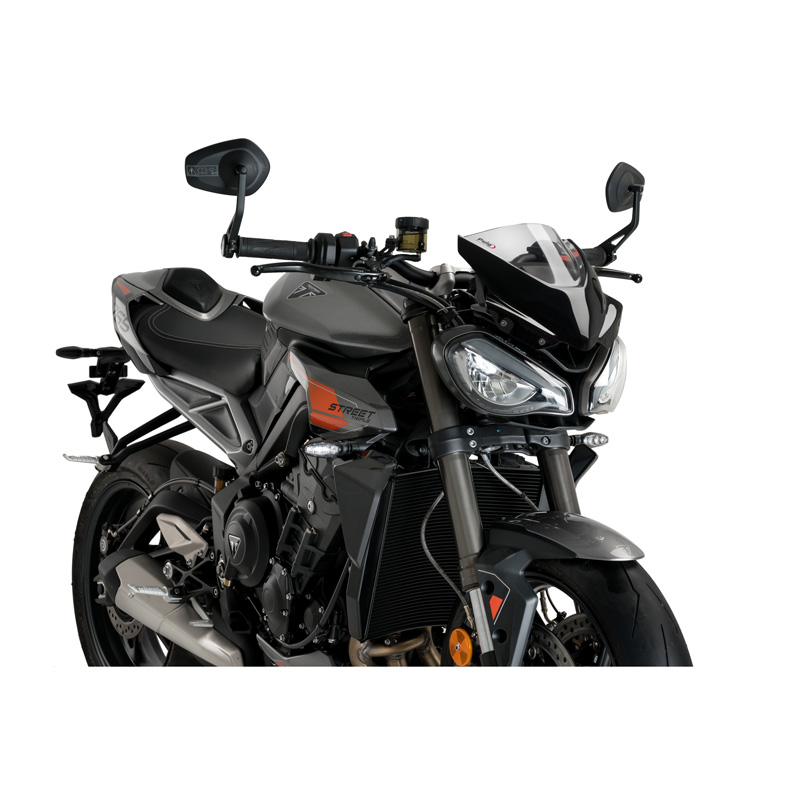 Puig 21592W New Generation Sport Windshield for Triumph Street Triple ...