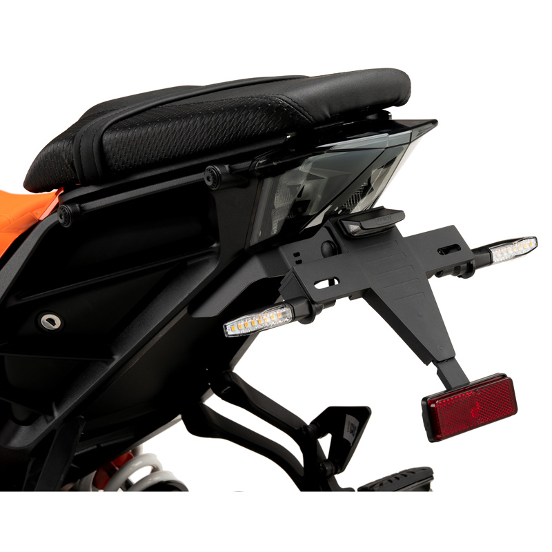 Puig 21917N License Plate Holder, Black for KTM 125/390 Duke '24 ...
