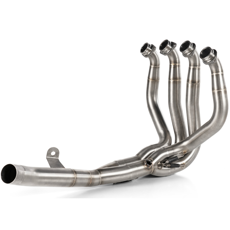 Akrapovic E-K10R8 4-into-1 Header Pipe, Stainless for Kawasaki ZH2 '24 ...