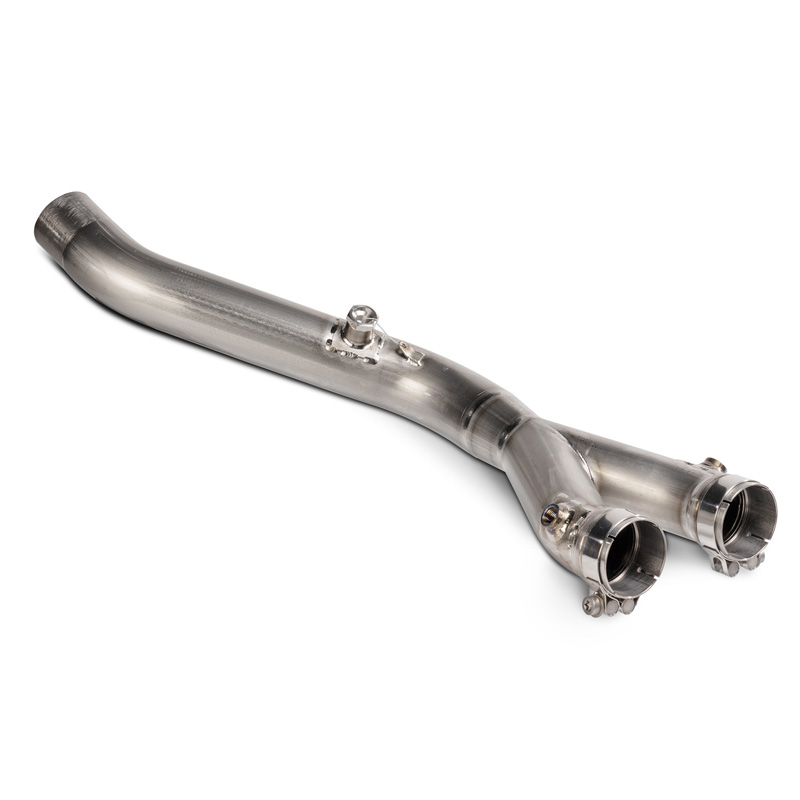 Akrapovic L-Y10SO19 Link Pipe, Titanium for Yamaha MT-10/FZ-10 '22 ...