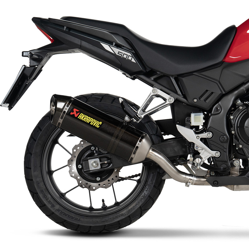 Akrapovic S-H5SO5-HRC Slip-on Exhaust, Carbon Fiber for Honda CB500F ...