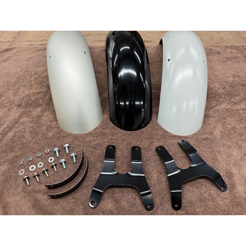 Blue Collar Bobber Front Fender Kit for Harley Road King Light ...