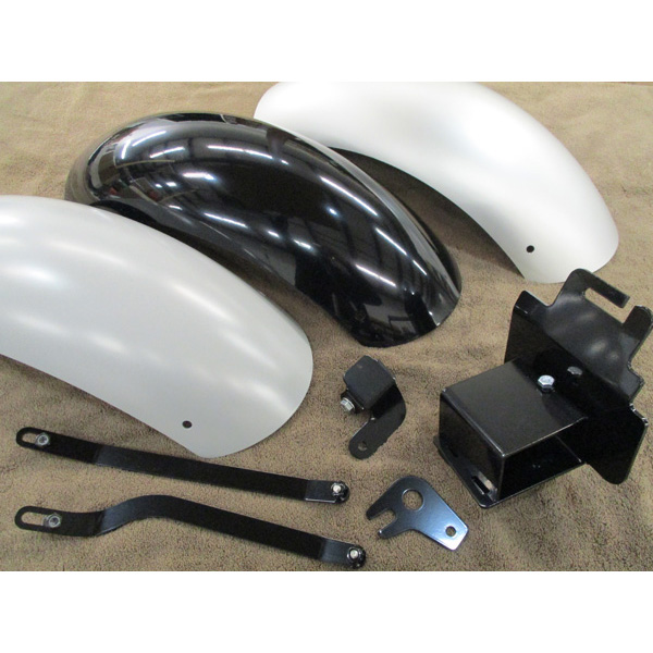 Blue Collar Bobber Rear Fender Kit for Honda Shadow Aero 1100 ...