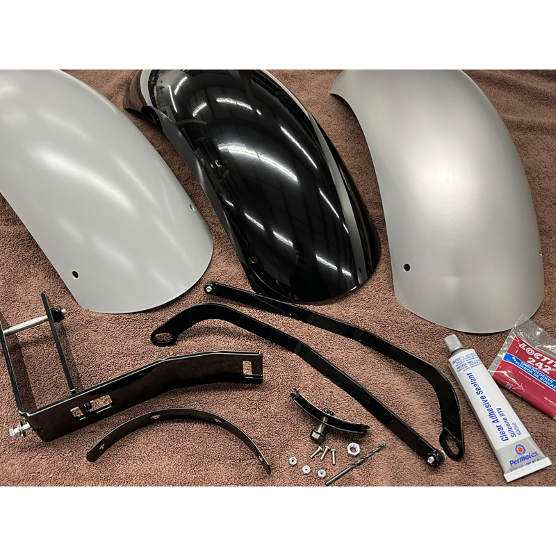 Blue Collar Bobber Rear Fender Kit for Kawasaki Vulcan 1500 ...
