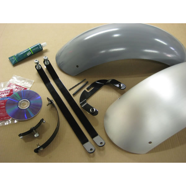 Blue Collar Bobber Rear Fender Kit for Kawasaki Vulcan 800 & 400 ...