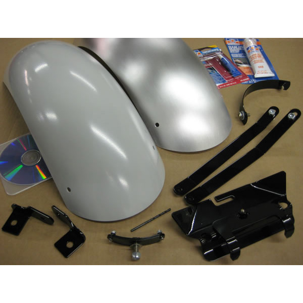 Blue Collar Bobber Rear Fender Kit for Kawasaki Vulcan 900 ...