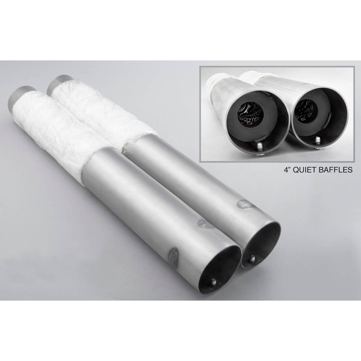 Freedom Performance AC00247 4" & 4.5" Slip-ons Quiet Baffles for Harley ...