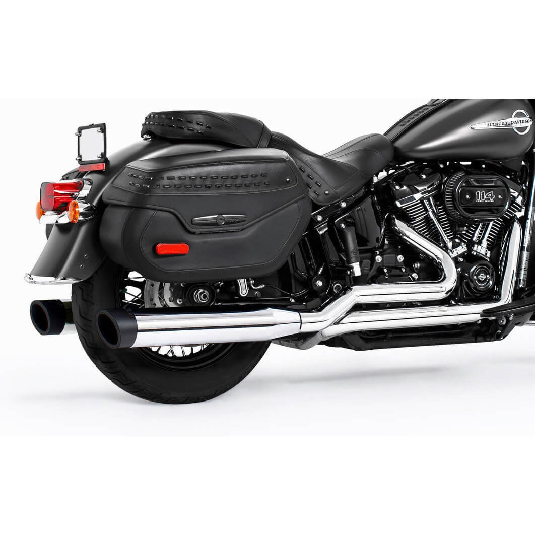 Freedom Performance LIBBK Liberty 4" True-dual Full Exhaust for Harley ...