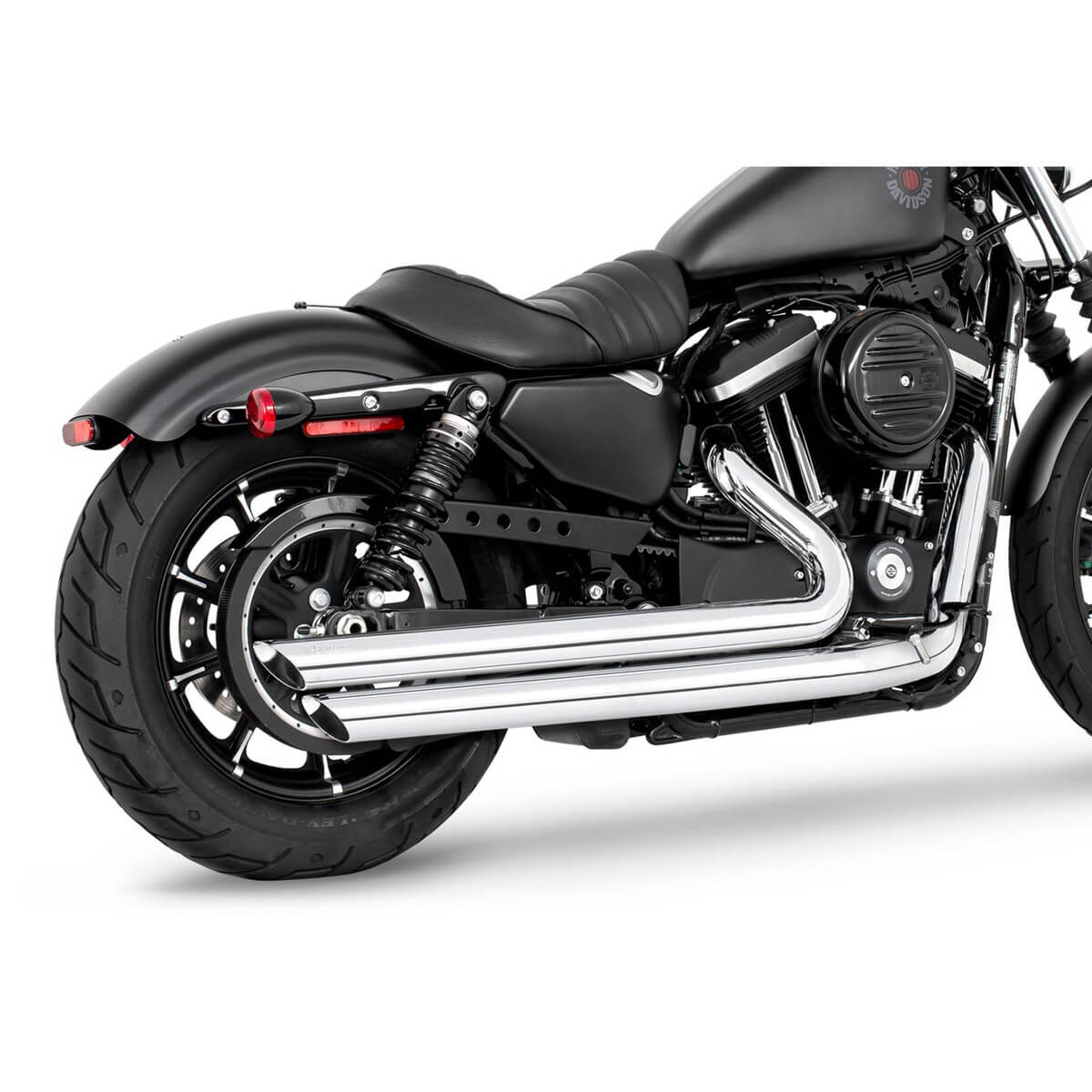 Freedom Performance HD00118 Patriot Long Exhaust, Chrome for Harley ...