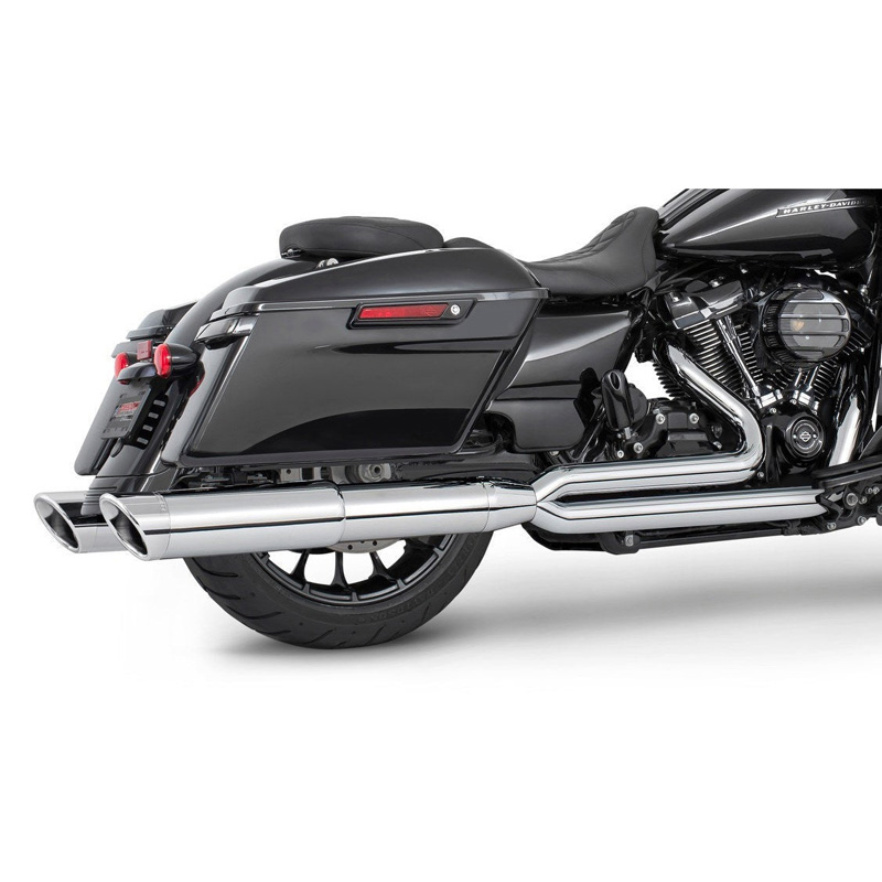 Freedom Performance HD01767 4.5 in. Union 2-into-1 Exhausts for Harley ...