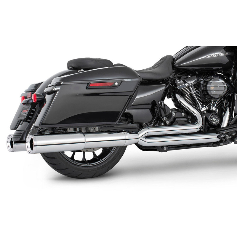 Freedom Performance HD01777 4.5 in. Union 2-into-1 Exhausts for Harley ...