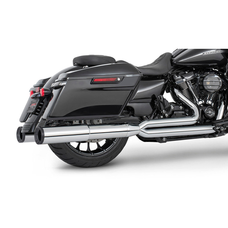 Freedom Performance HD01779 4.5 in. Union 2-into-1 Exhausts for Harley ...