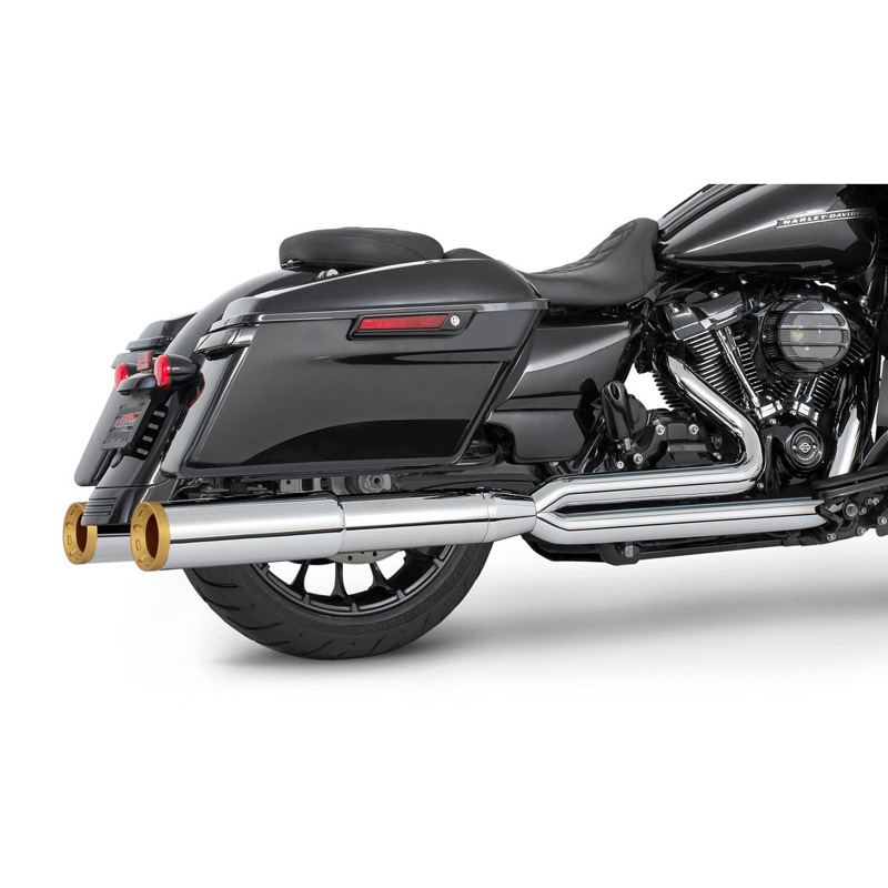 Freedom Performance HD01781 4.5 in. Union 2-into-1 Exhausts for Harley ...