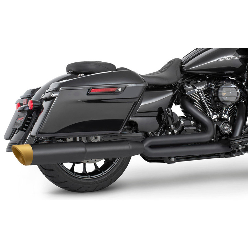 Freedom Performance HD01796 4.5 in. Union 2-into-1 Exhaust for Harley ...