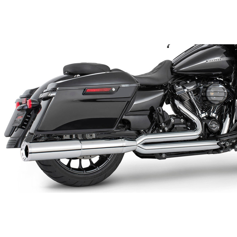 Freedom Performance HD01797 4.5 in. Union 2-into-1 Exhaust for Harley ...