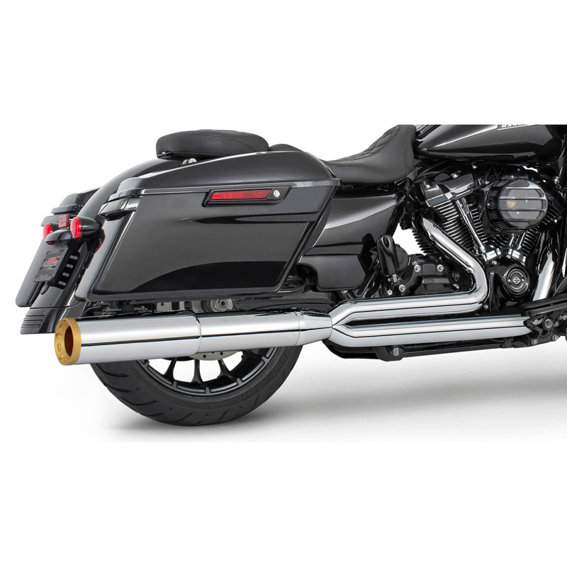 Freedom Performance HD01801 4.5 in. Union 2-into-1 Exhaust for Harley ...