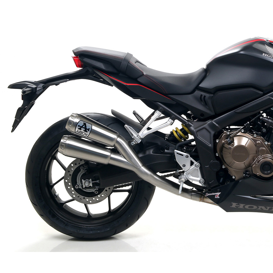 Arrow 71902PR Pro-Race Full System Exhausts, Titanium for Honda CB650R ...