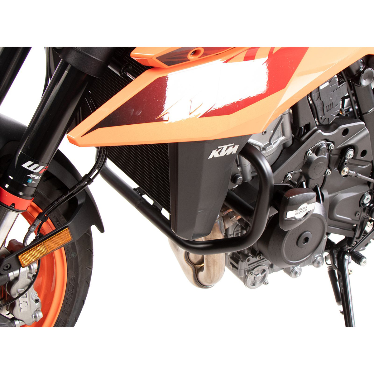 Hepco & Becker 501.7673 00 01 Engine Guards w/ Protection Pad for KTM ...