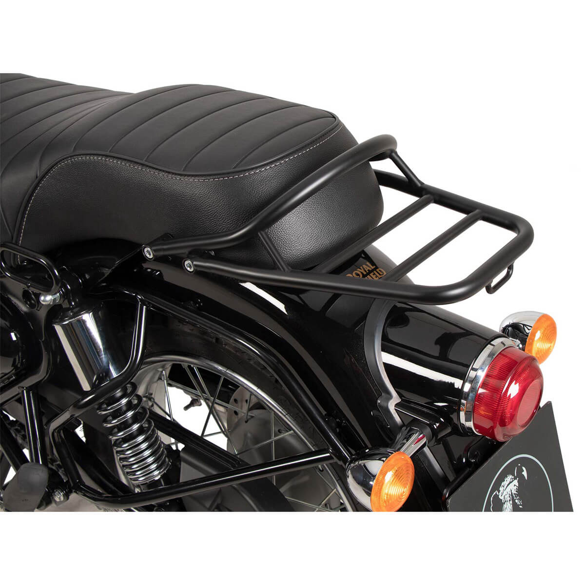 Hepco & Becker 658.7662 01 01 Tube Rear Rack for Royal Enfield Bullet ...