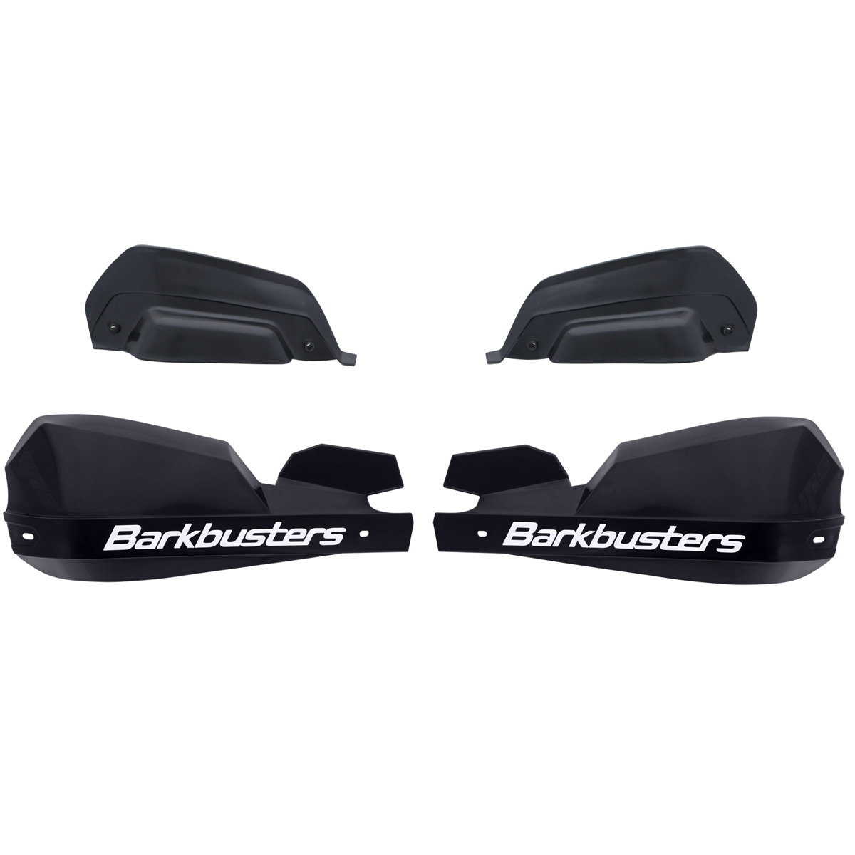 Barkbusters VPS-203-BK VPS Plastic Guards, Black and White ...