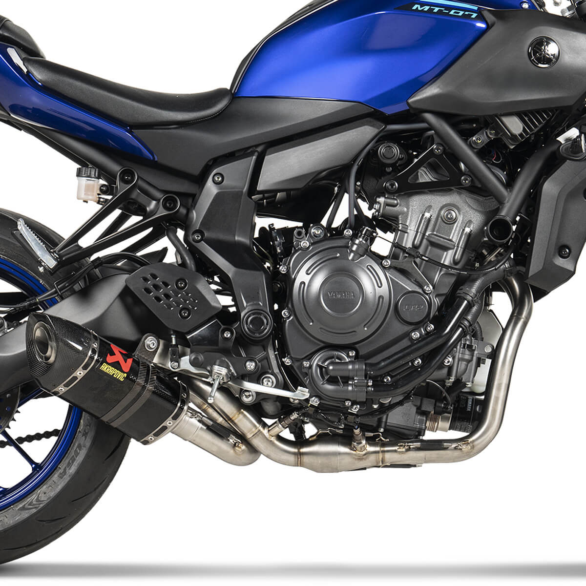Akrapovic Racing Line Exhaust System, Carbon Fiber for Yamaha MT-07/FZ ...