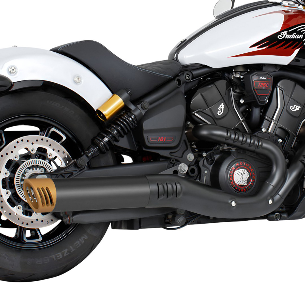 Freedom Performance IN00574 4" Slip-on Exhaust for Indian Scouts 2025 ...