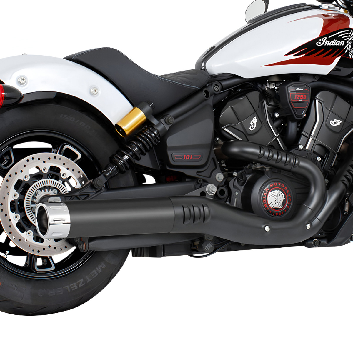 Freedom Performance IN00582 4" Slip-on Exhaust for Indian Scouts 2025 ...