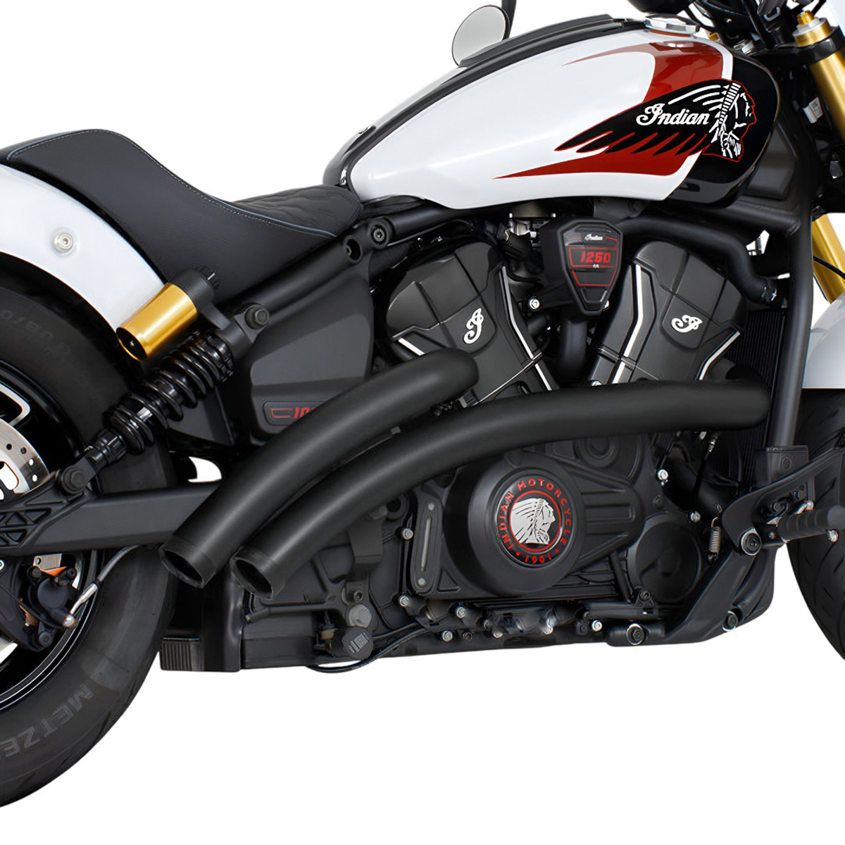 Freedom Performance IN00634 Radical Radius Exhaust for Indian Scouts ...