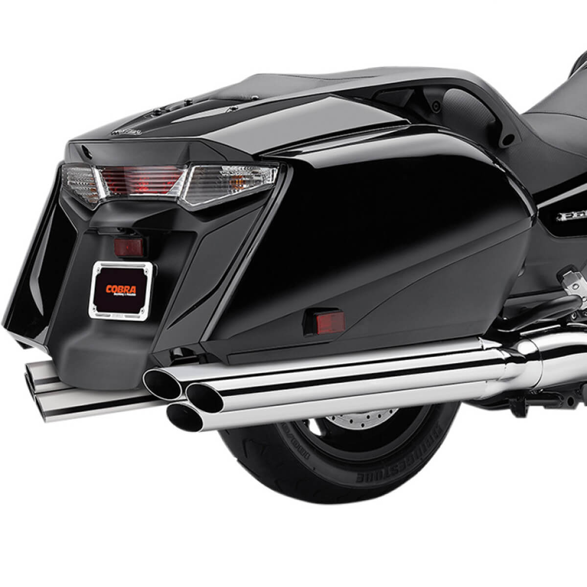 Cobra 1217 Six-2-Six Slip-on Exhausts, Chrome for Honda Gold Wing 1800 '12-'17 | Accessories ...