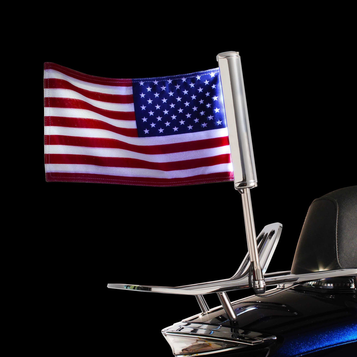 Goldstrike 78607 Flat Rack Clamp Flag Mount for Honda Goldwing GL1800 ...