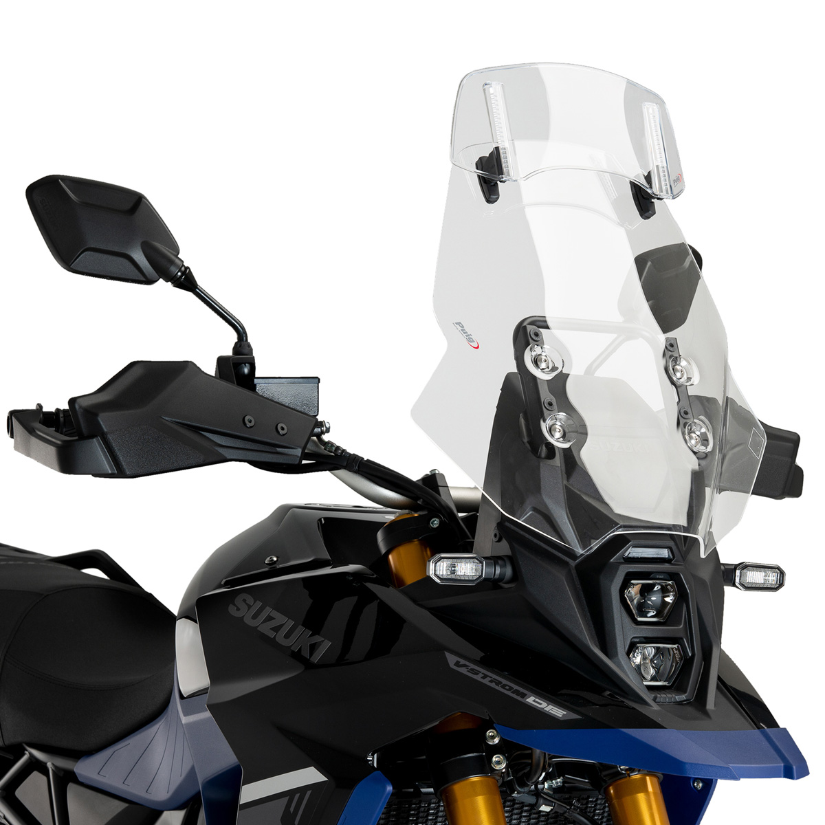 Puig 21688W Touring Windshield with Visor for Suzuki DL800 V-Strom 2025 ...