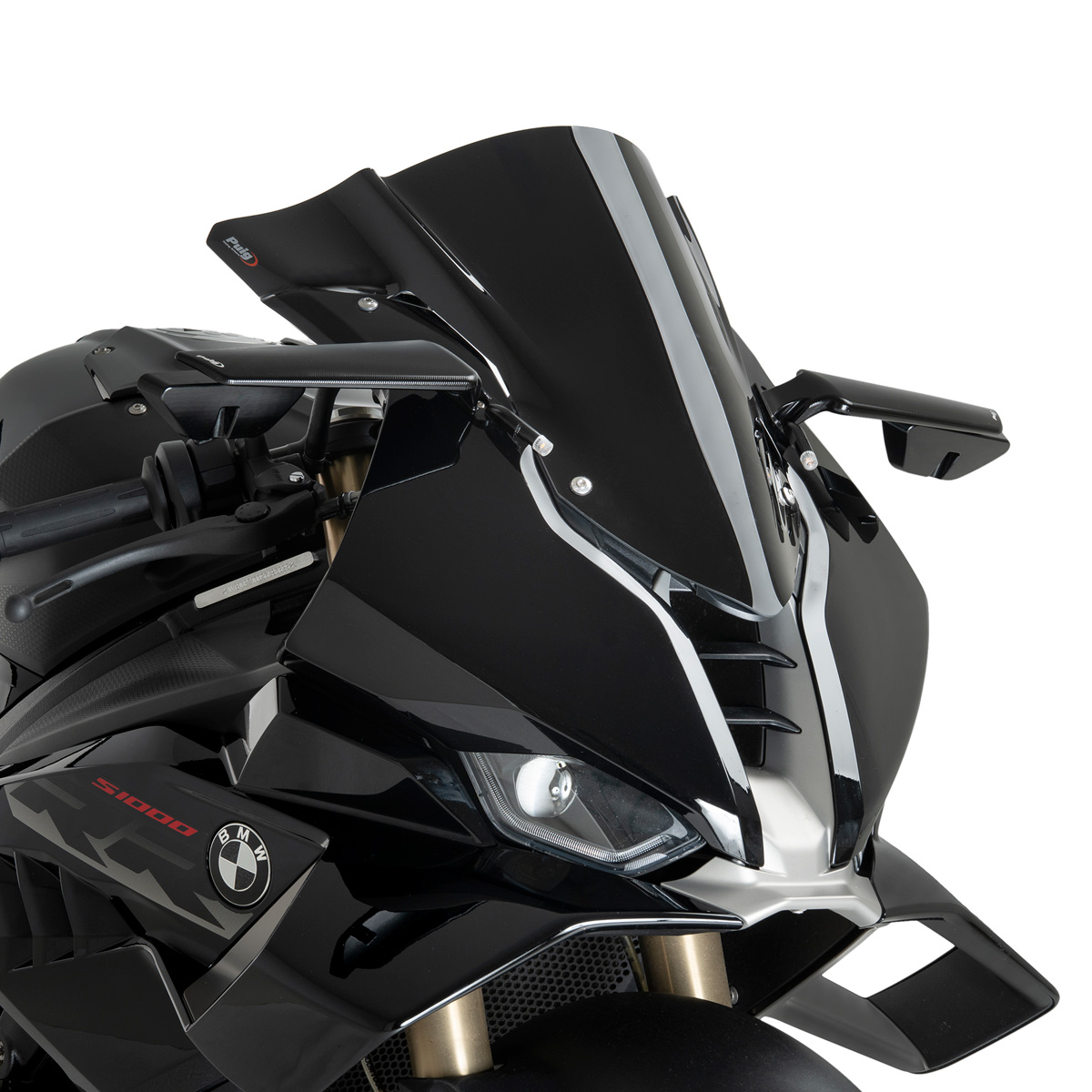 Puig 3571N Z-Racing Windshield, Black for BMW S1000RR 2019 ...
