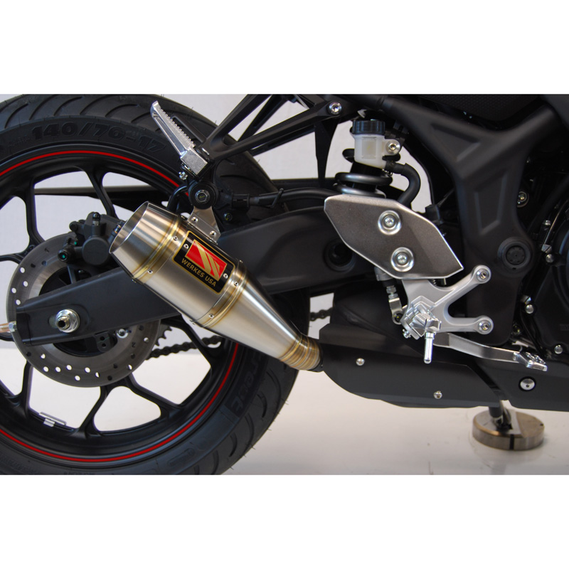 Competition Werkes WY300 Slip-on Exhaust Yamaha YZF-R3 (2015-) | Accessories International