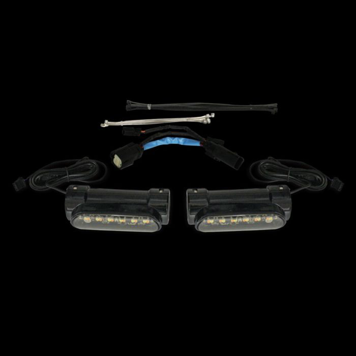 Custom Dynamics CD-CB-AW-SS8 Run & Turn Signal Engine Guard LED Lights ...