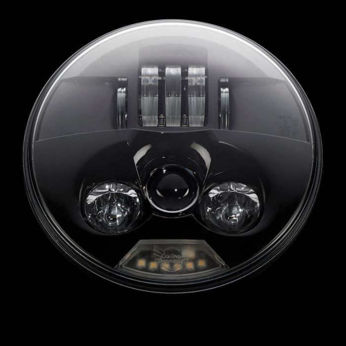 Custom Dynamics PB-7 7" Probeam LED Headlamp for Harley Touring ...