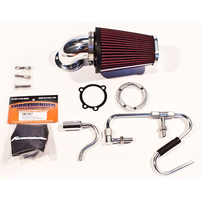ForceWinder XR2 Buell FI P Air Intake, Polished for Buell X1 & S3 (1999 ...