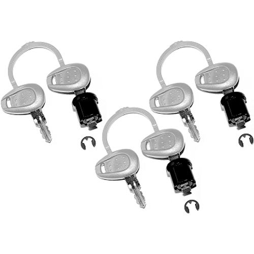 Givi Z228A 3 Lock Set with 6 Keys | Accessories International