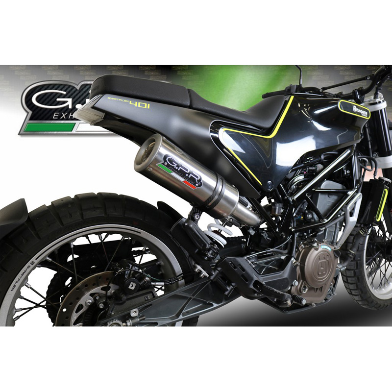 GPR HU.41.M3.TN M3 Titanium Natural Slip-on Exhaust for Husqvarna ...