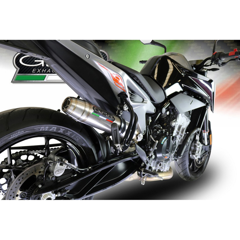 GPR KTM.94.RACE.DE Deeptone Inox Racing Slip-on Exhaust for KTM Duke ...