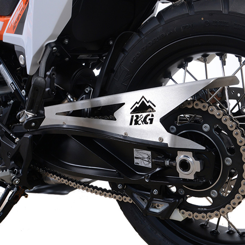 R&G CG0020SI Chain Guard, Stainless Steel for KTM 790/890 Adventure ...