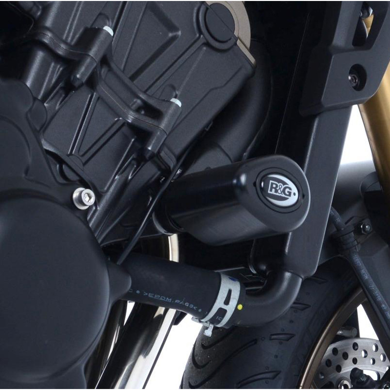 R&G CP0483BL Aero Style Frame Sliders for Honda CB650R (2019-) | Accessories International